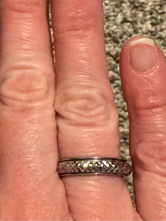 Djoy | Jewelry | New Djoy Diamond Cut 925 Sterling Silver Spinner Band ...